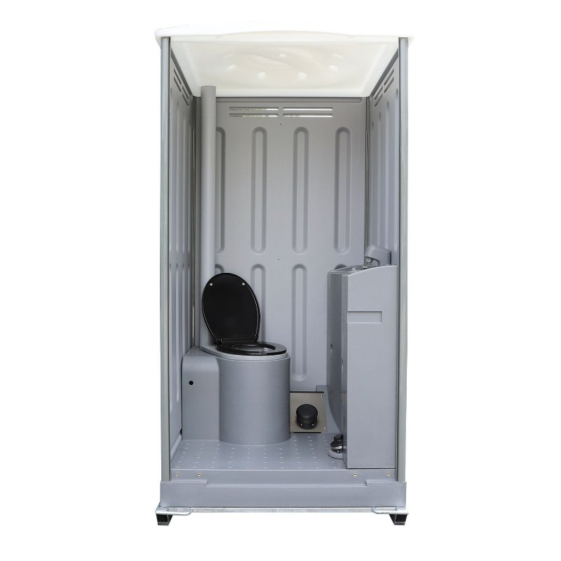 HDPE Steel Skids Seated Portable Toilet